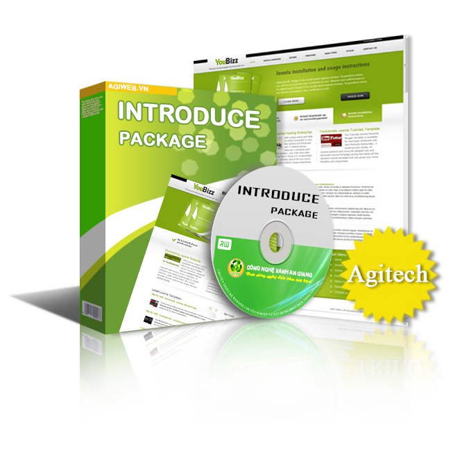 Gói website giới thiệu chọn mẫu (Agitech Framework)
